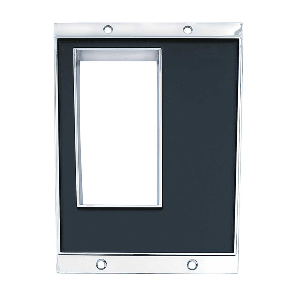 1972 Chevrolet Nova/Chevy II CONSOLE SHIFTER TOP PLATE CHROME AND BLACK ...