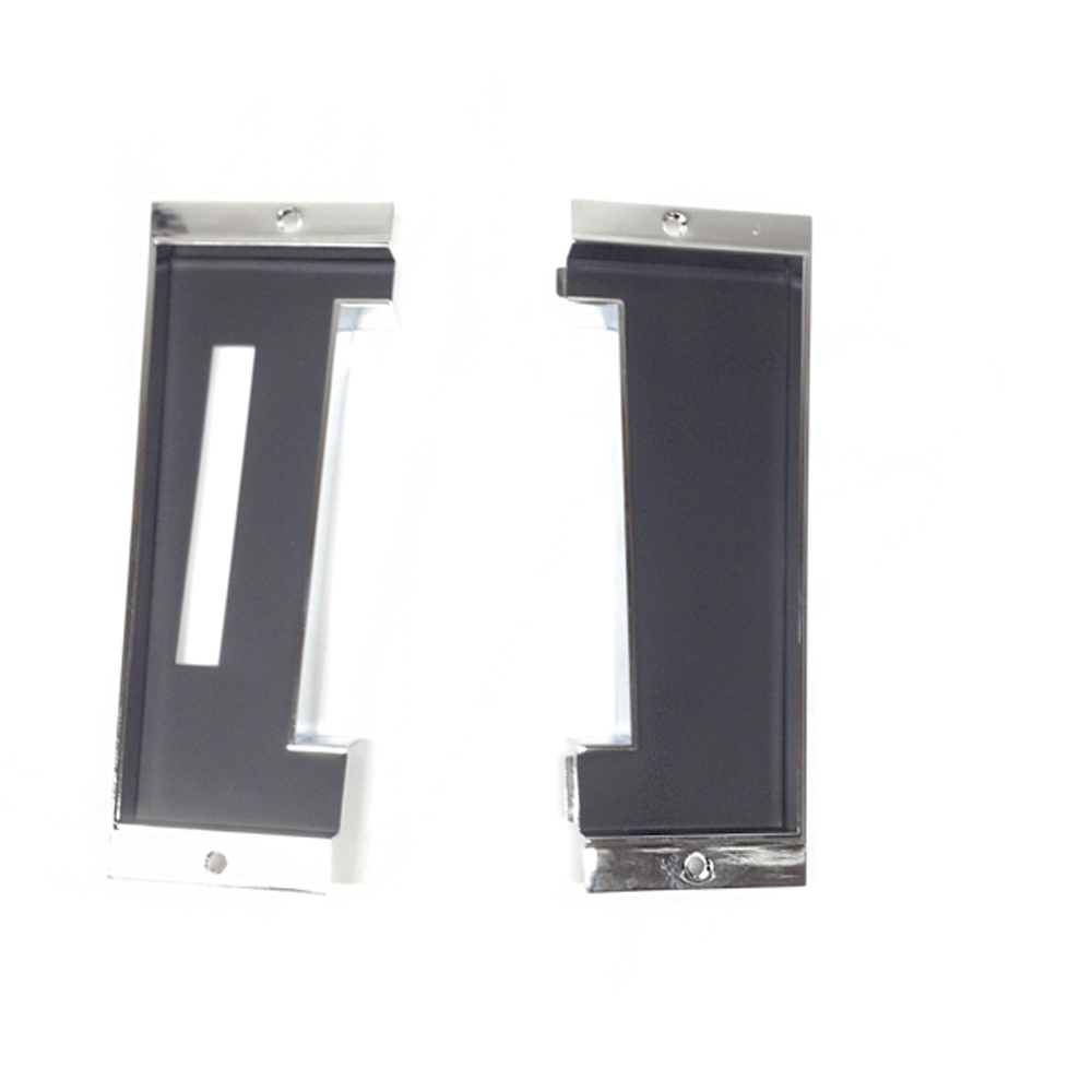 1968 Chevrolet Nova/Chevy II CONSOLE SHIFTER TOP PLATE CHROME AND BLACK ...