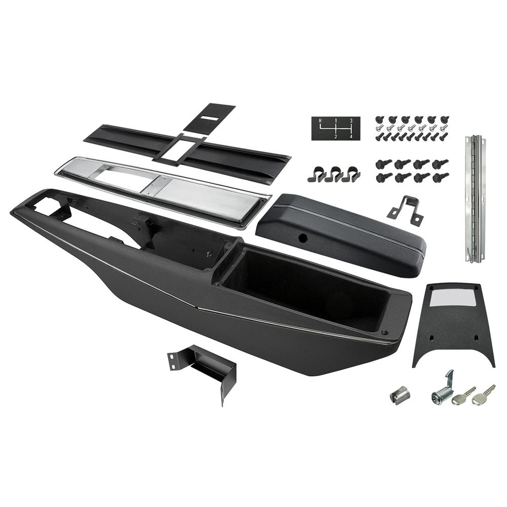 1970 Chevrolet Monte Carlo NEW (4-SPEED) COMPLETE CENTER CONSOLE KIT ...