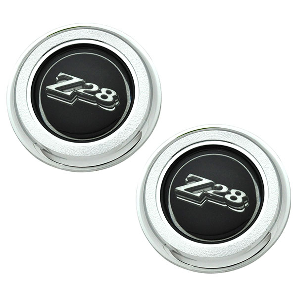 1978 Chevrolet Camaro INTERIOR DOOR PANEL EMBLEMS - BLACK Z28 EMBLEMS ...