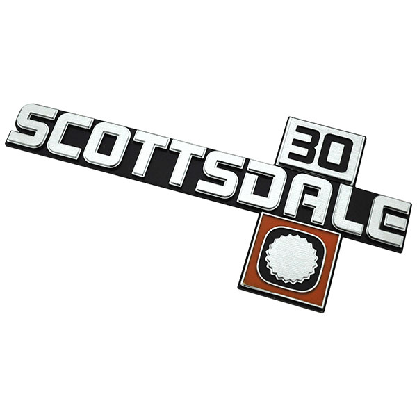 1987 GM Truck SQUARE BODY CHEVROLET TRUCK FENDER EMBLEM "SCOTTSDALE 30 ...