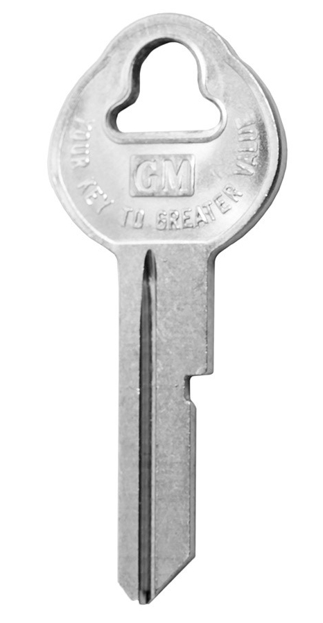 1964 Pontiac GTO/LeMans/Tempest PEARHEAD KEY BLANK (221) - EA | Pontiac ...
