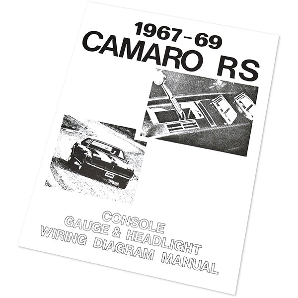 1969 Chevrolet Camaro CAMARO RS HEADLIGHT/CONSOLE GAUGE WIRING DIAGRAM ...