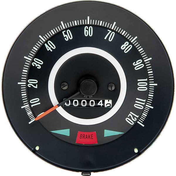 1967 Pontiac Firebird/TransAm SPEEDOMETER WITH FACTORY GAUGES, BLACK ...