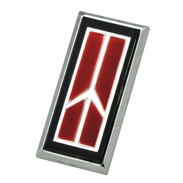 1987 Oldsmobile Cutlass/442/F85 TAIL LIGHT LENS EMBLEM RED & CHROME- GM ...