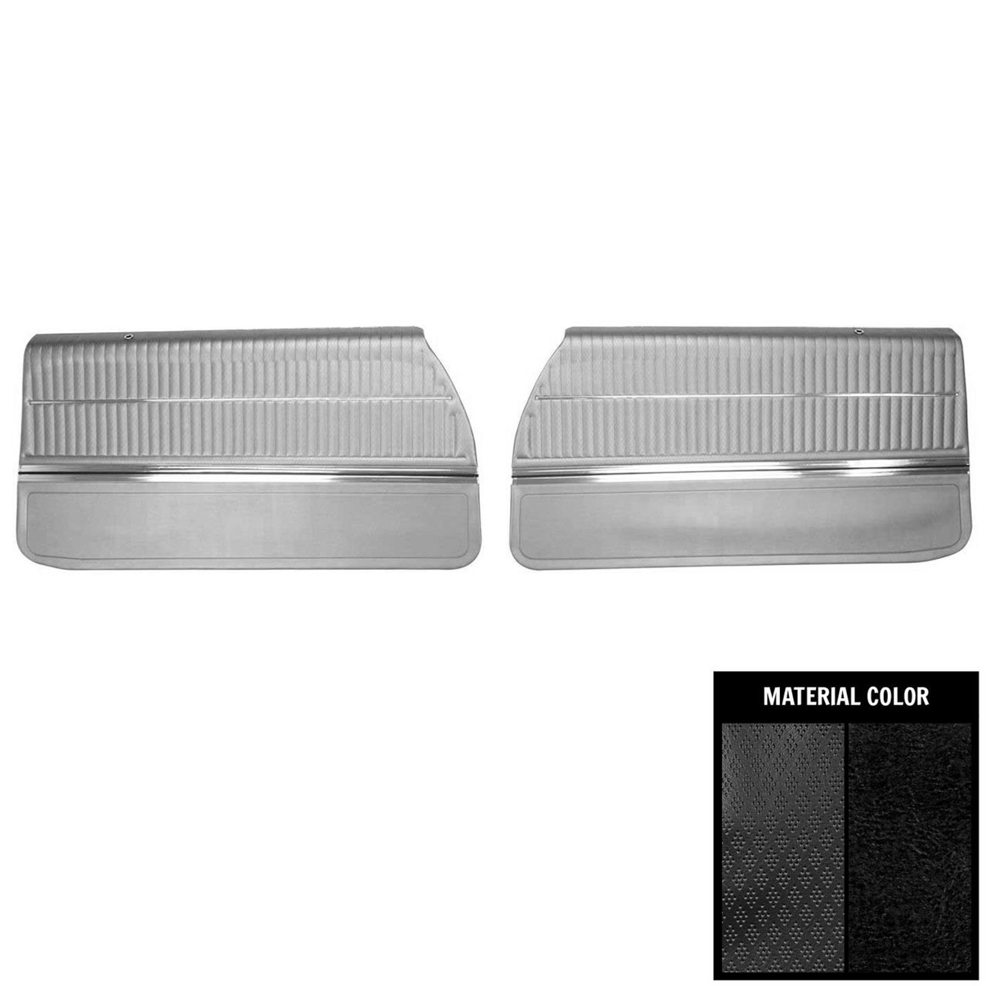 1969 Oldsmobile Cutlass/442/F85 FRONT DOOR PANELS (PUI ASSEMBLED) - PR ...