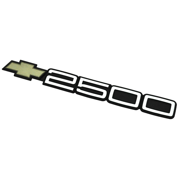 1990 GM Truck CHEVROLET TRUCK "BOWTIE 2500" DOOR EMBLEM; WITH POST; GM ...