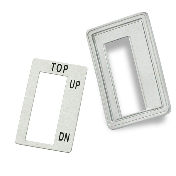 1970 Oldsmobile Cutlass/442/F85 CONVERTIBLE TOP SWITCH BEZEL CHROME ...