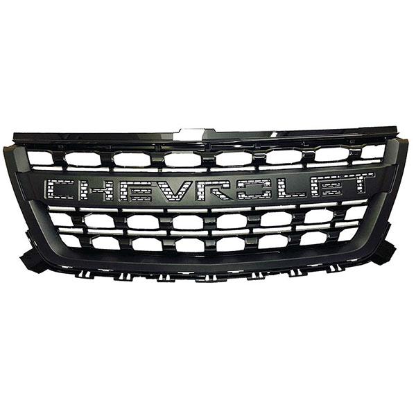 2015 GM Truck NEW SPORT GRILLE ASSEMBLY IN BLACK WITH CHEVROLET SCRIPT ...