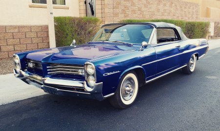 1964 Pontiac Full Size FRONT DOOR GLASS LOWER CHROME WINDOW FRAME - LH ...