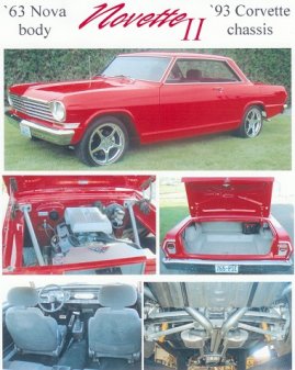 1963 Chevrolet Nova/Chevy II FRONT SPOILER 3 1/2" TALL - FIBERGLASS ...